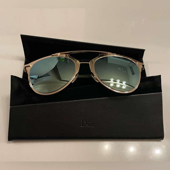 Dior | Accessories | Christian Dior Mirrored Reflected Sunglasses ...